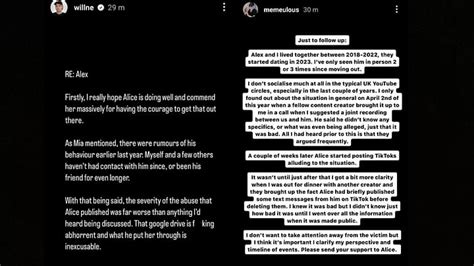 Uk Youtubers Willne And Memeulous Release Statements Addressing