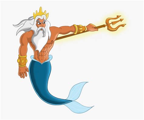 Little Mermaid Characters Triton
