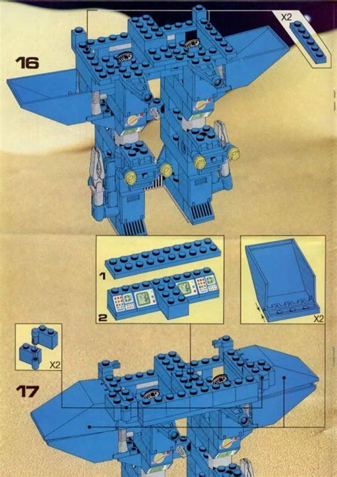Space Robot Command Center Lego 6951 Lego Instructions Lego Lego Space