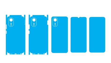 Oppo A M Skin Template Vector Cut File Ultraskins Net