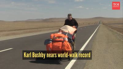27 Years On Foot Karl Bushby Closes In On Becoming The First Ever To