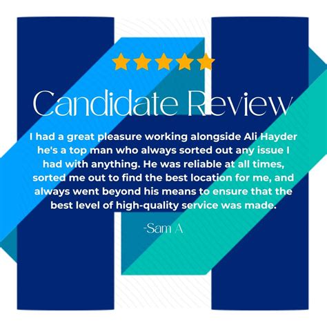 Ali Hayder On Linkedin Hays Review Recruitment