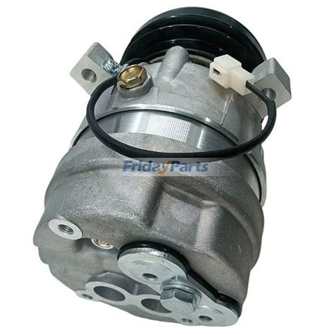 Delphi V5 A C Compressor 5110511 For Mahindra 2555 Kioti Dk45 Dk55 Dk65c Dk901c Tractor Bobcat