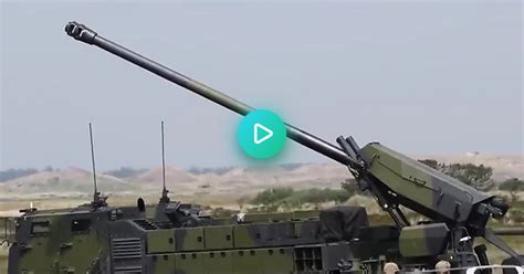 Denmark Is Sending The Caesar Howitzer Weapon System To Ukraine Which The Danish Defense Has
