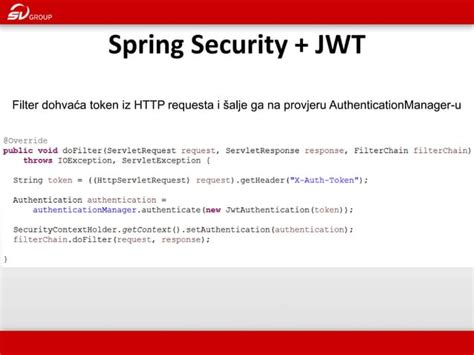 Java JWT Stateless Authentication PPT