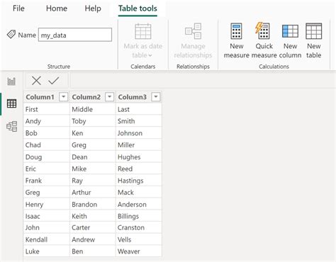 Power Bi How To Use First Row As Header
