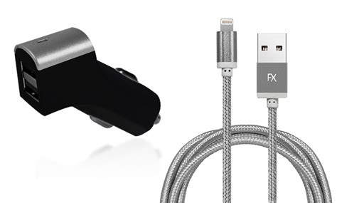 Dubbele USB Oplader Voor De Auto Groupon Goods