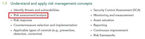 Risk Assessment Analysis In The CISSP Exam Outline By Wentz Wu ISSAP ISSEP ISSMP CISSP CCSP