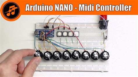 Controlador De MIDI Con Arduino Nano 4youmaker