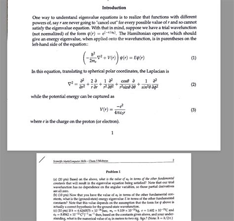 Introduction One Way To Understand Eigenvalue Chegg Com