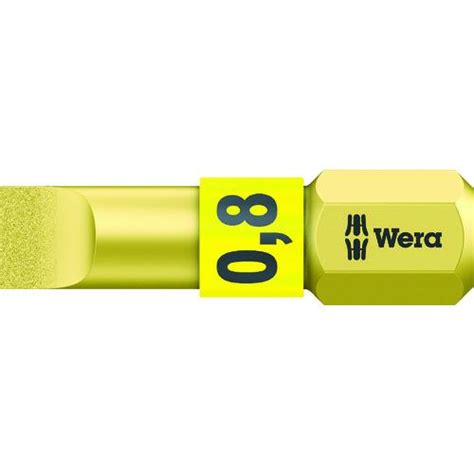 Wera 800 1 Bdc ビット 0 8 エヒメマシン Yahoo ショッピング店 通販 Yahoo ショッピング