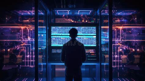 Process Data Loading Stock Illustration Illustration Of Connectivity