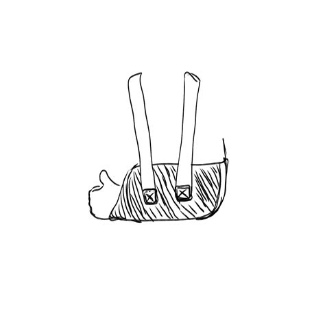 Inmovilizador De Hombro Cabestrillo Tarde De Castigo