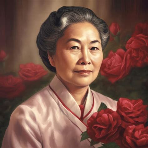 Premium Ai Image Mother S Day Mother With Flowers Generative Ai