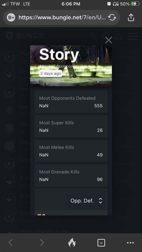 Confused Why These Stats Show All The Players As Nan Rdestiny2
