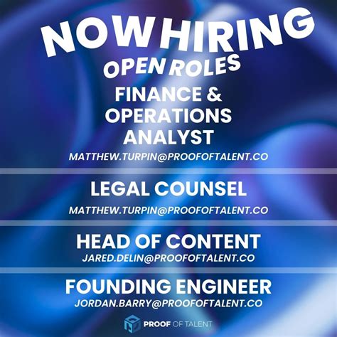 Proof Of Talent On Linkedin Crypto Blockchain Web3 Hiring Nowhiring Jobopportunity Solidity