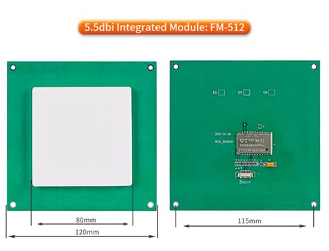 Fonkan Uhf Rfid Raspberry Pi Access Control Card Reader Antenna Integrated Module Uhf Rfid