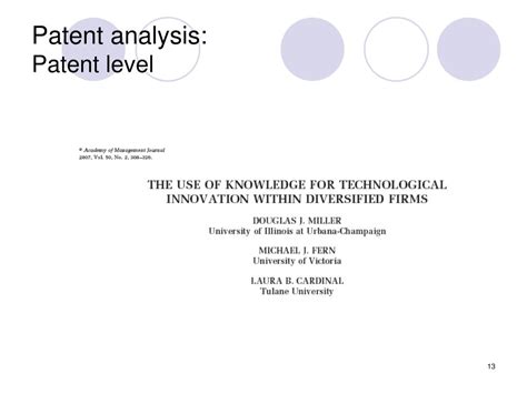 Ppt Patent Analysis Powerpoint Presentation Free Download Id3374365