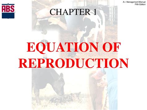 EQUATION OF REPRODUCTION Ppt Download