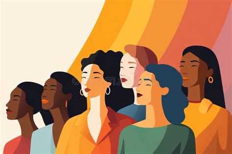Illustration Of Unity And Teamwork Transcend Differences Unity