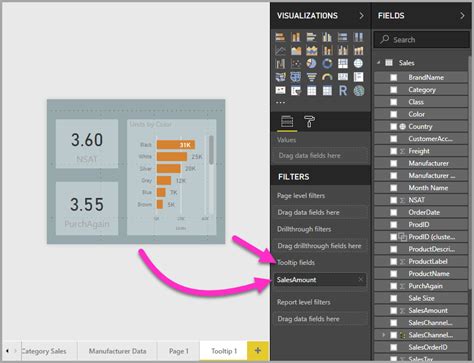 How To Add Tooltip In Power Bi