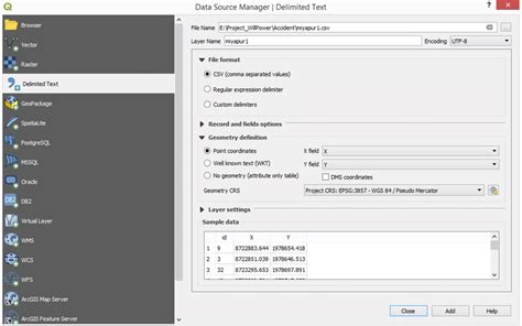 select tools csv to shape file download scientific diagram