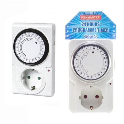 Kenmaster 24 Hour Electrical Timer Socket Electrical Switch Safety