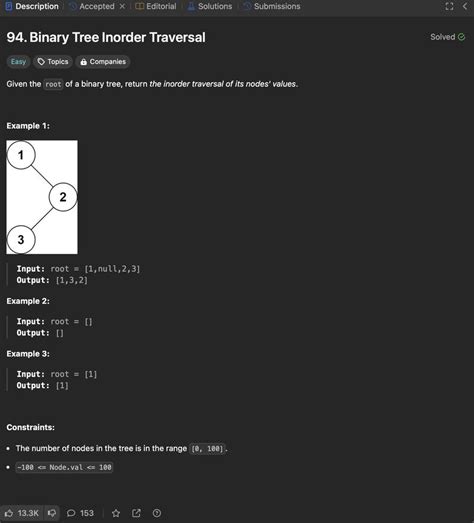 Naga Sai Santhosh Reddy Padala On Linkedin Leetcode Dsachallenge 100daysofcode Binarytrees
