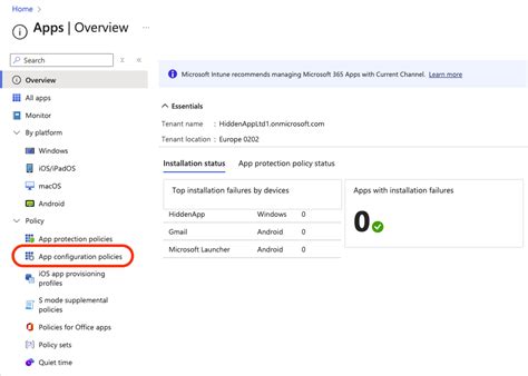 Deploying Hiddenapp For Ios With Microsoft Intune