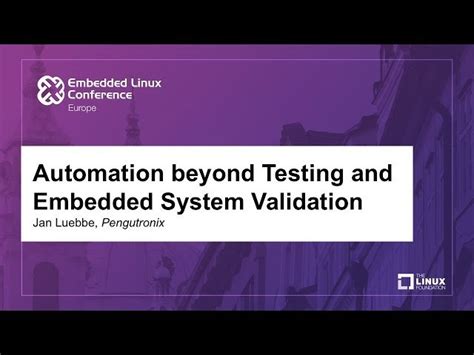 Free Video Automation Beyond Testing And Embedded System Validation
