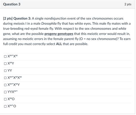 Solved Question 3 2 Pts 2 Pts Question 3 A Single Chegg Com