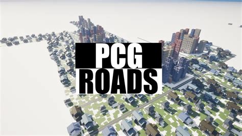 How I Added Roads To Procedural Cities Pcg Youtube