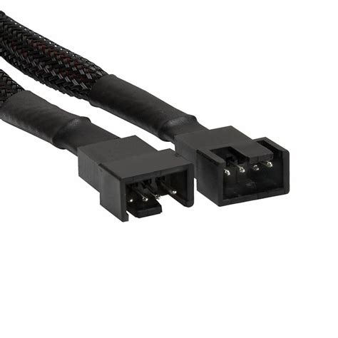 Case Fan Extension Cable Compatible With Pin And Pin PWM Fans
