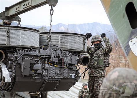 육군 3기갑여단 홍천 일대서 혹한기 전술훈련 마쳐 뉴스1