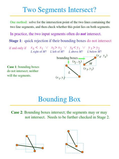 In Practice The Two Input Segments Often Do Not Intersect Pdf