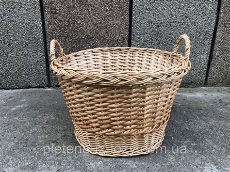Плетена корзина із лози Садова продажа цена в Ужгороде Ящики и корзины для хранения от