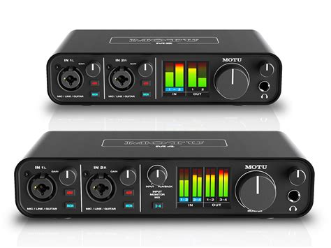 MOTU Introduces Two Compact USB C Audio Recording Interfaces AudioXpress