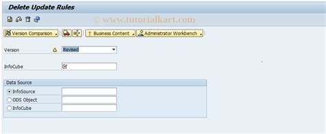 RSU SAP Tcode Delete Update Rules