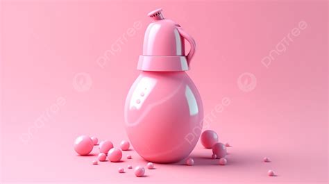 만화 스타일 핑크 우유 젖병의 3d 렌더링 아기 3d 빈 병 아기 우유 배경 일러스트 및 사진 무료 다운로드 Pngtree