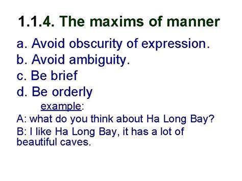 Implicature I Definition The Term Implicature Accounts For