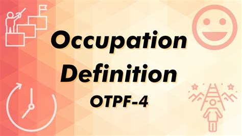New Occupation Definition In Otpf 4 Occupational Therapy Practice Framework Ot Dude New Occupation Definition In Otpf 4 Occupational Therapy Practice Framework Ot Dude