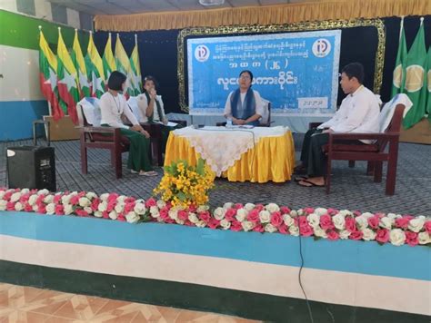 ချမ်းမြသာစည်မြို့နယ်၊ အမှတ် ၂၆ အခြေခံပညာ အထက်တန်းကျောင်းတွင် လူငယ်စကားဝိုင်းကျင်းပ