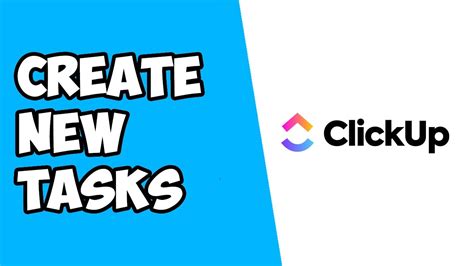 How To Create New Task On ClickUp YouTube