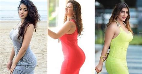 7 Hot South Indian Actresses Showing Their Curvy Figure In Tight Fit