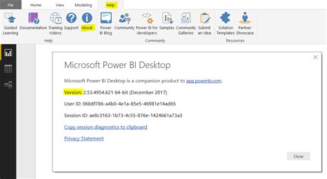 Finding The Power Bi Desktop Version Carl De Souza