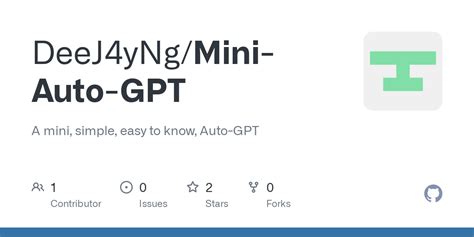Mini Auto GPT Main Py At Main DeeJ4yNg Mini Auto GPT GitHub