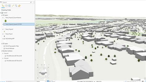 3d Basemap Solution Publish Trees Esri Community