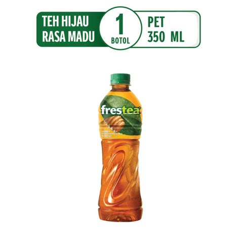 Promo Frestea Green Honey Minuman Teh Hijau Rasa Madu 350 Ml Diskon 7
