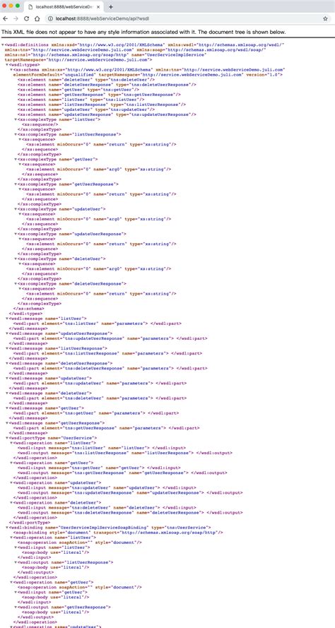 Springboot 整合 Cxf 开发 Webservice 接口 Kitfung P 博客园