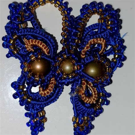 Pdf Tatting Tutorial Shuttle Tatting Pattern And Scheme Earrins Jeans Collection Etsy